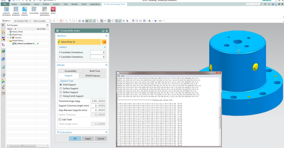 Producibility Index and Orientation Optimization for Additive ...
